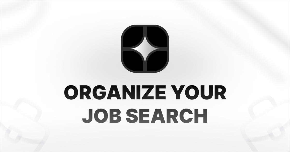 Flosa - Organize your job search